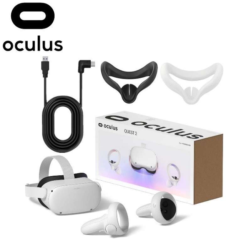 Promo Oculus Quest 2 / Meta Quest 2 All-in-One VR Gaming Headset US VERSION Diskon 9% di Seller ...