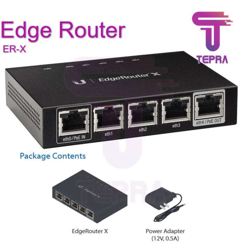 Promo Ubiquiti ER-X Edge Router Gigabit Ethernet Diskon 23% di Seller ...