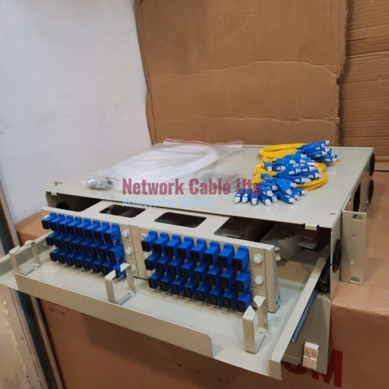 Promo OTB Rack 48Core SC-UPC Singlemode komplit 2RU Diskon 23% di ...
