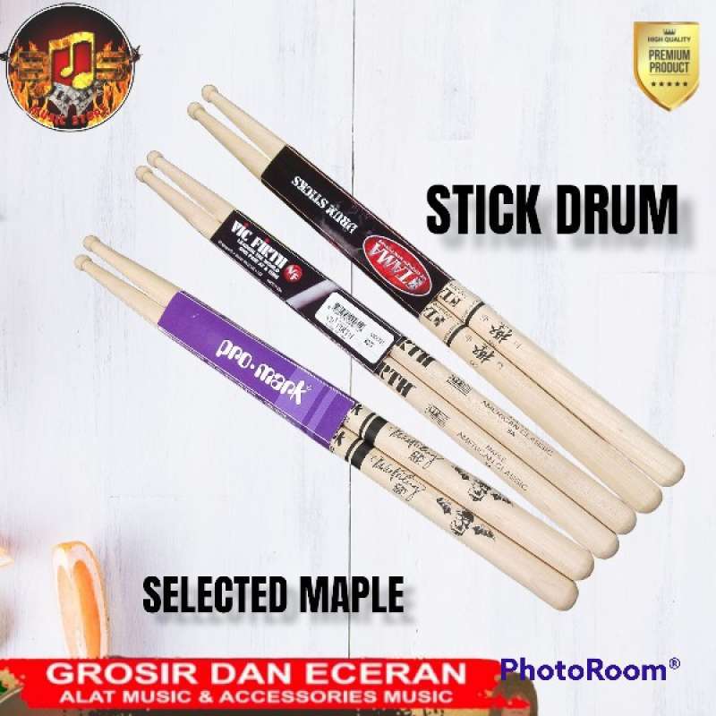 Promo Stik drum Selected Maple Stick Drum Selected Maple Diskon 23% di ...