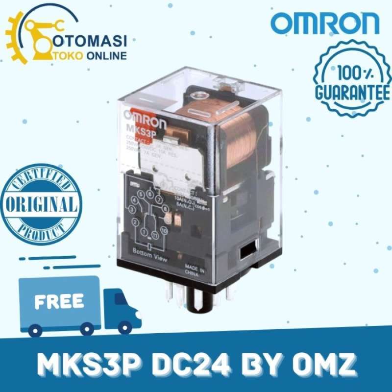 Promo Relay Omron Mks3p Dc24 By Omz Diskon 23% Di Seller Berkah Mulia Store - Grogol, Kab ...