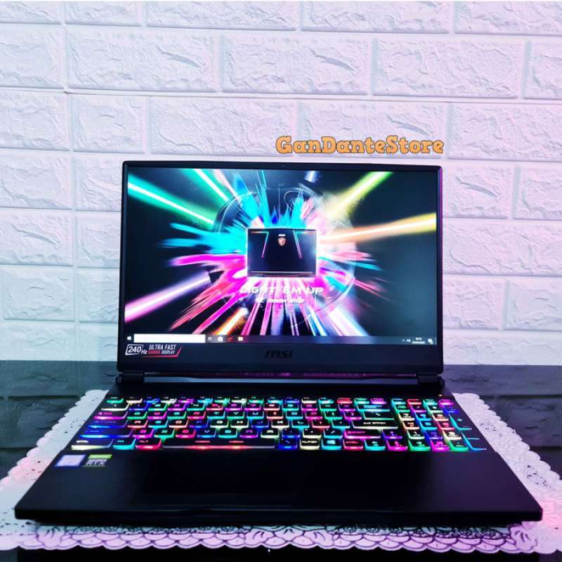 Promo MSI GE65 Gaming Laptop Gen 9 RTX 2060 240 Hz IPS Not ROG Zephyrus ...