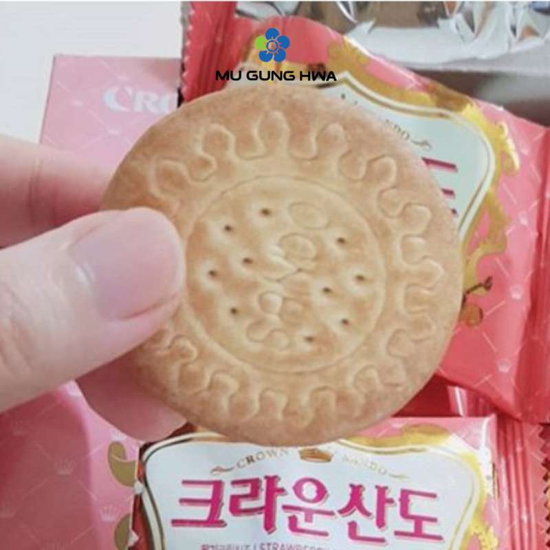 Jual Crown-haitai Sando Strawberry Cream Cheese - 161g Di Seller ...