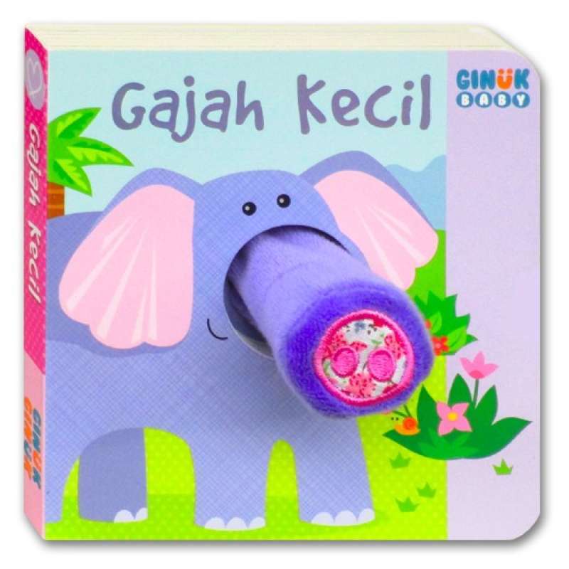 Jual Buku Cerita Anak With Fun Finger Puppet Board Book Gajah Kecil Di ...