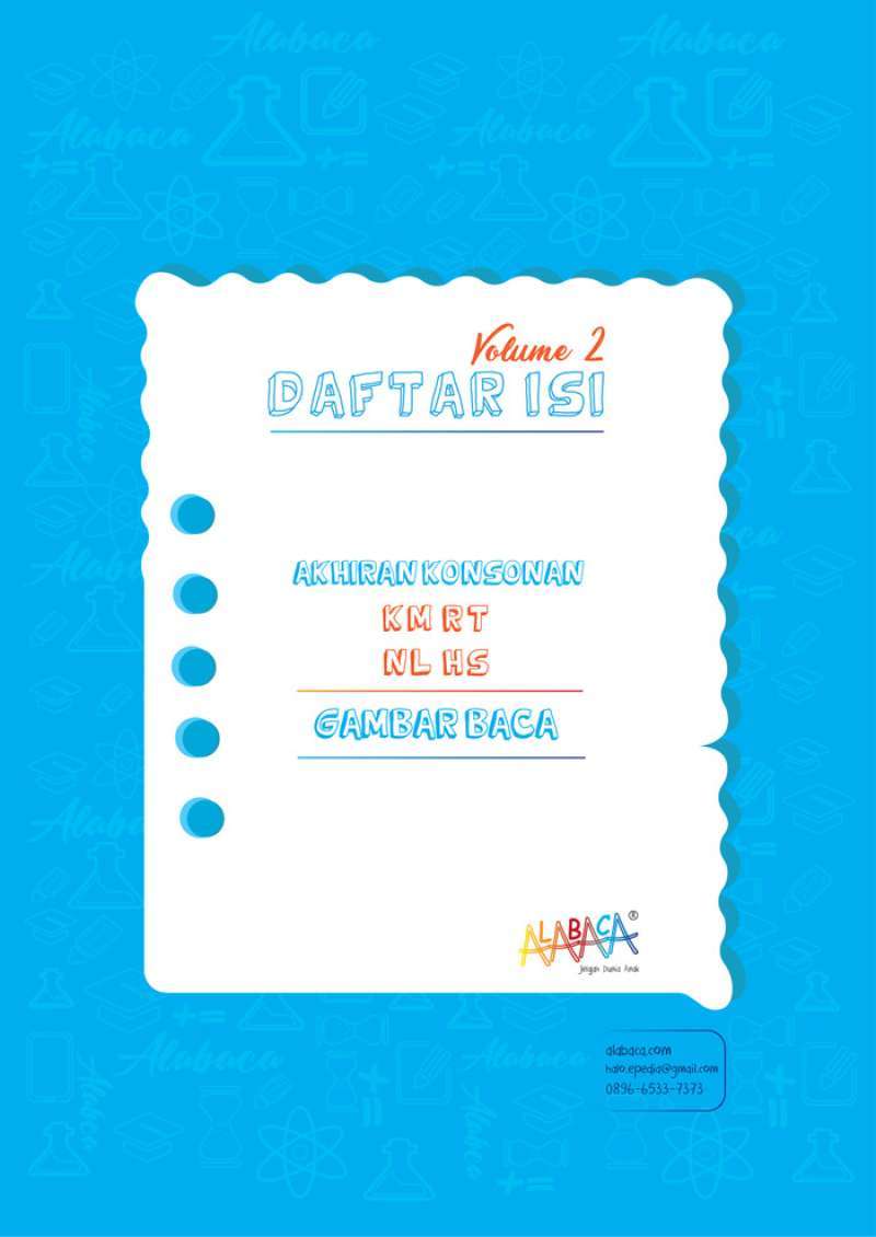 Promo Buku Modul Calistung Anak TK, PAUD, SD dan Bimbel (Baca Vol. 2 ...