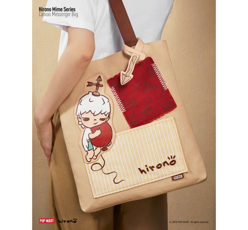 Jual Pop Mart Hirono Mime Canvas Messenger Bag Di Seller Bns Hype Official Store - Bns_toys ...