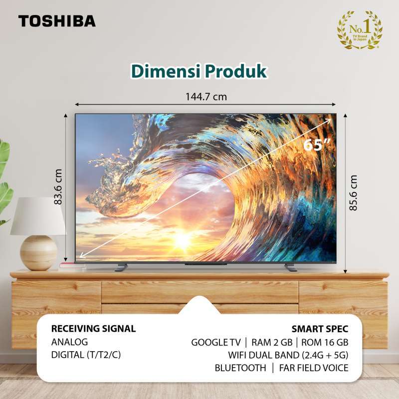 Jual Toshiba 65m550lp Led Tv 65 Qled Premium 4k Smart Google Tv 65 Inch 65m550 Di Seller Sumber ...