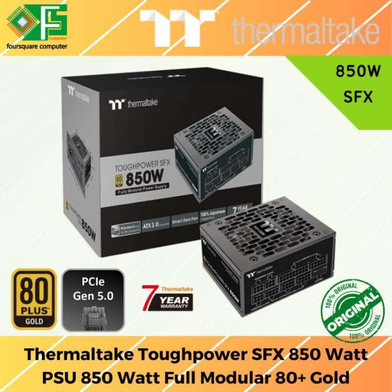 Jual Psu Thermaltake Toughpower Sfx 850 Watt Modular 80 Plus Gold Pcie ...