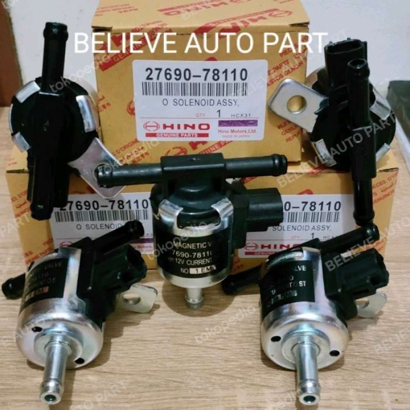 Promo VALVE 3WAY MAGNETIC SWITCH PEMBAGI ANGIN HINO DUTRO HT130 12VOLT ...