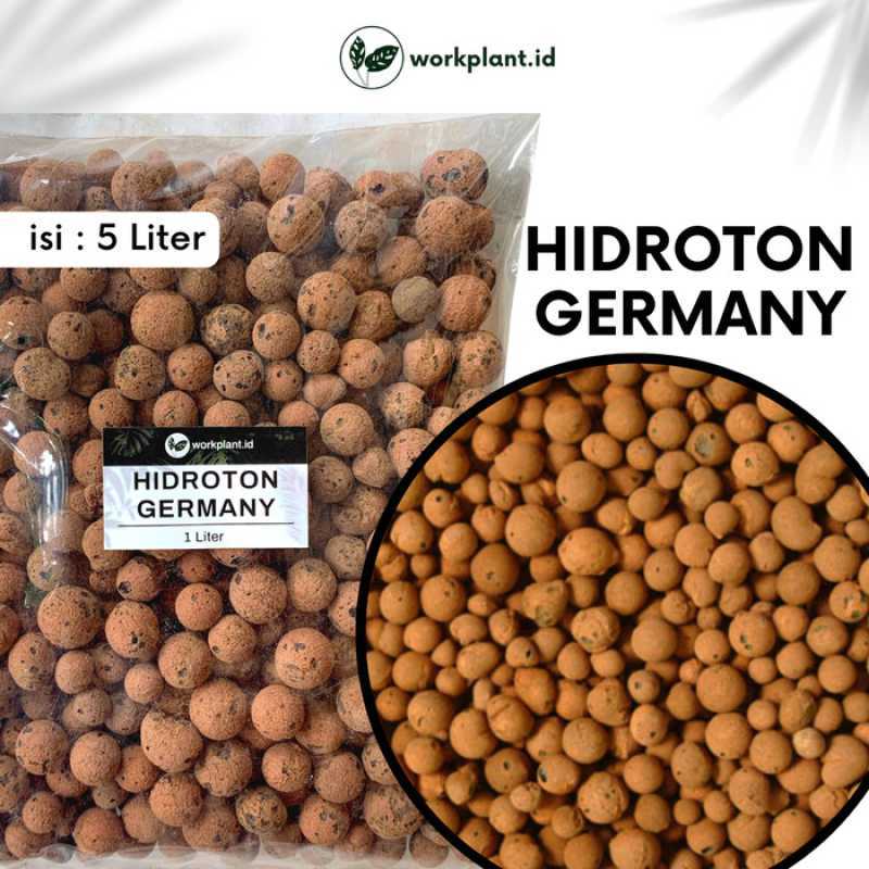 Promo Hidroton Hydroton Jerman (5 Liter) Media Tanam Hidroponik Tanaman ...