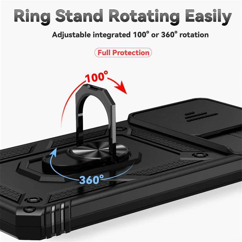 Jual CASING XIAOMI REDMI 13C CASE REDMI 13C RING STAND SLIDE LENS ...