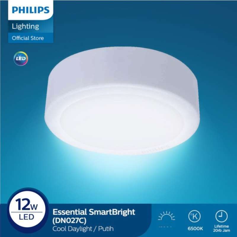 Promo Lampu Philips Downlight Dn027c G3 Led12/ww 12w 220-240v D150 ...