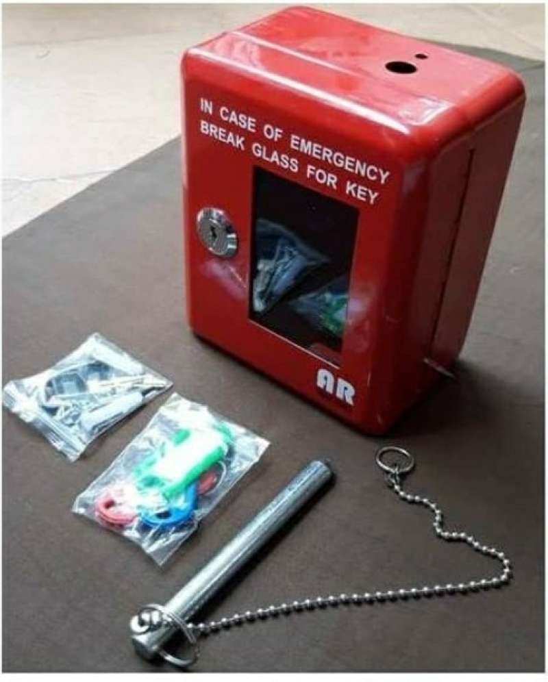 Promo Emergency Break Glass Key Box Ar801-kotak/tempat Kunci Darurat ...