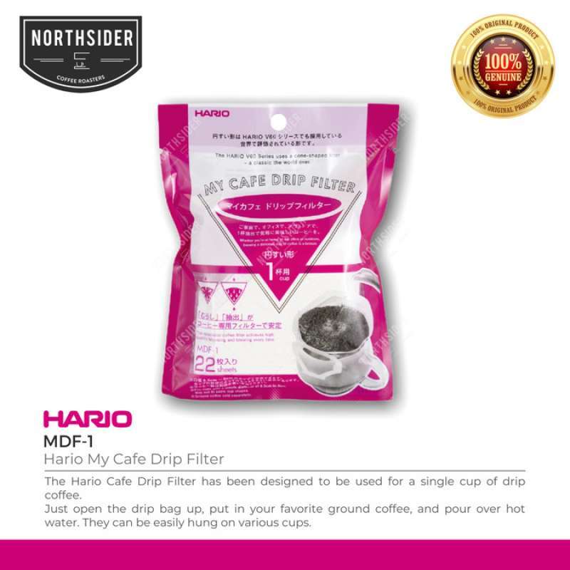 Promo HARIO MY CAFE DRIP FILTER - MDF-1 V60 COFFEE DRIP FILTER - LORENA ...