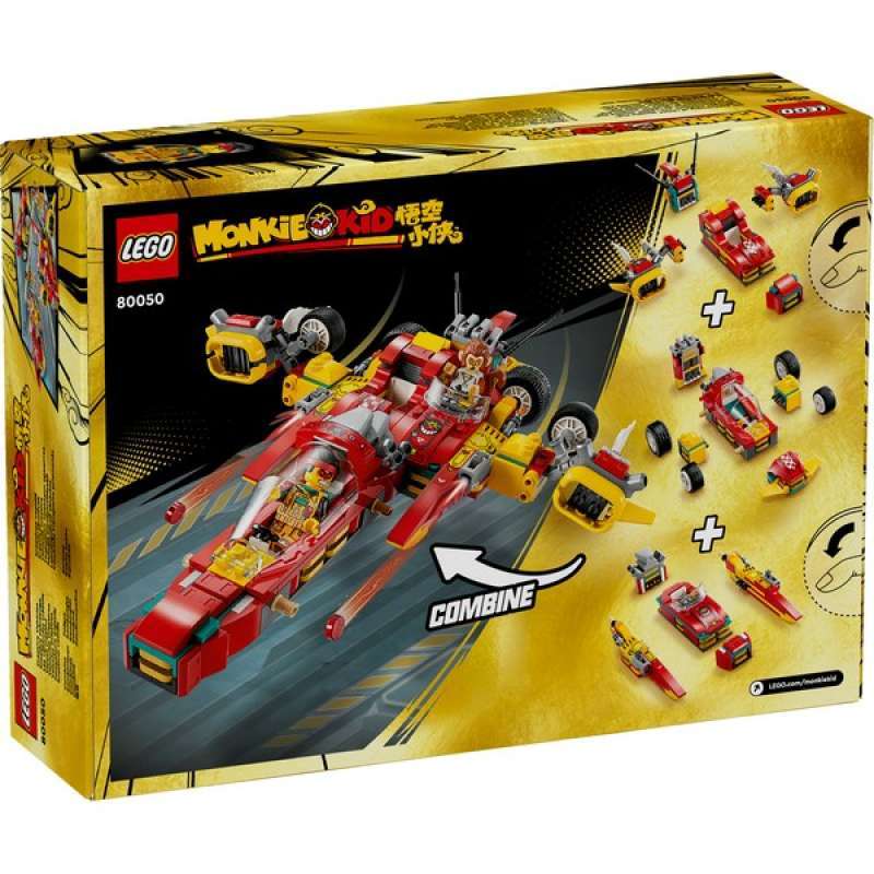 Jual LEGO Monkie Kid 80050 Creative Vehicles Toy Playset (390 Pieces ...