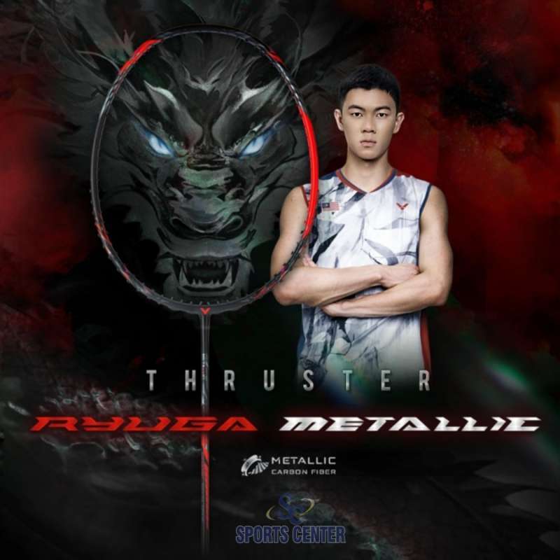 Promo New Limited Lzj Raket Badminton Victor Thruster / Tk Ryuga ...