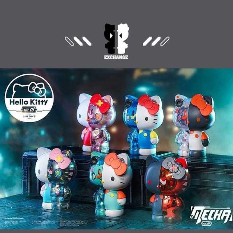 Promo Mecha Hello Kitty Vol.1 x Lam Toys Blind Box Diskon 23% di Seller ...