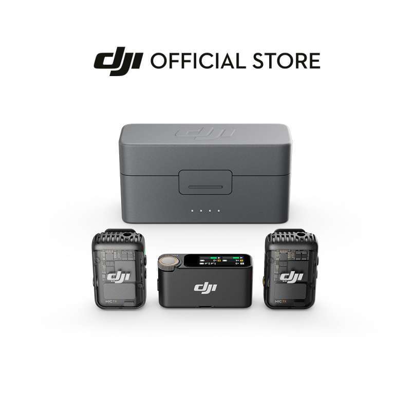 Jual DJI Mic 2 (2 TX + 1 RX + Charging Case) di Seller DJI Official Store - Jatimulya, Kab ...