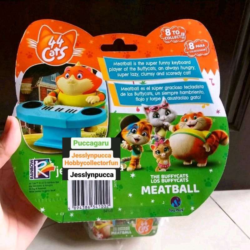 Jual 44CATS THE BUFFYCATS MEATBALL 44 CATS ACTION FIGURE CAT KUCING ...