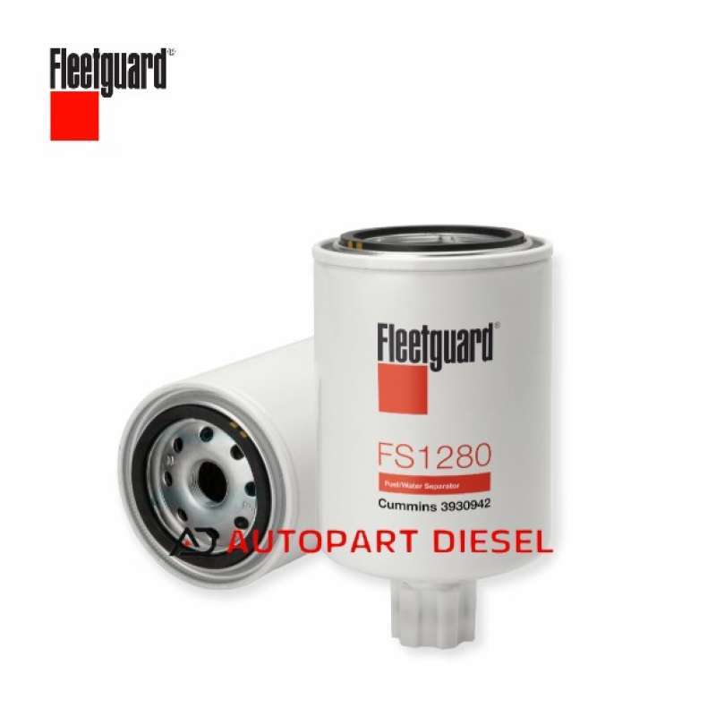 Promo Fs1280 Fleetguard Genuine Fuel Filter P551329 J8621280 Bf1280 Sfc ...