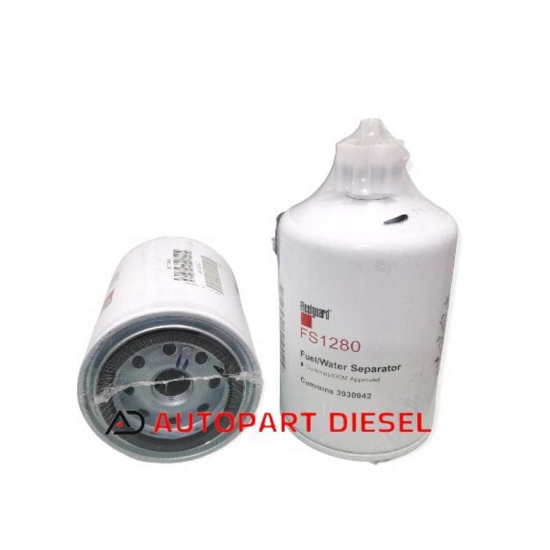 Promo Fs1280 Fleetguard Genuine Fuel Filter P551329 J8621280 Bf1280 Sfc ...