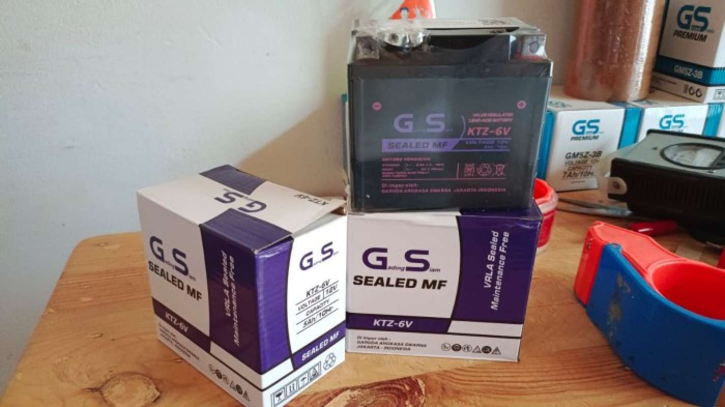 Promo Aki Motor Yamaha NMAX + Aerox 125 LC GTZ6V | GTZ7S GS MF Accu ...