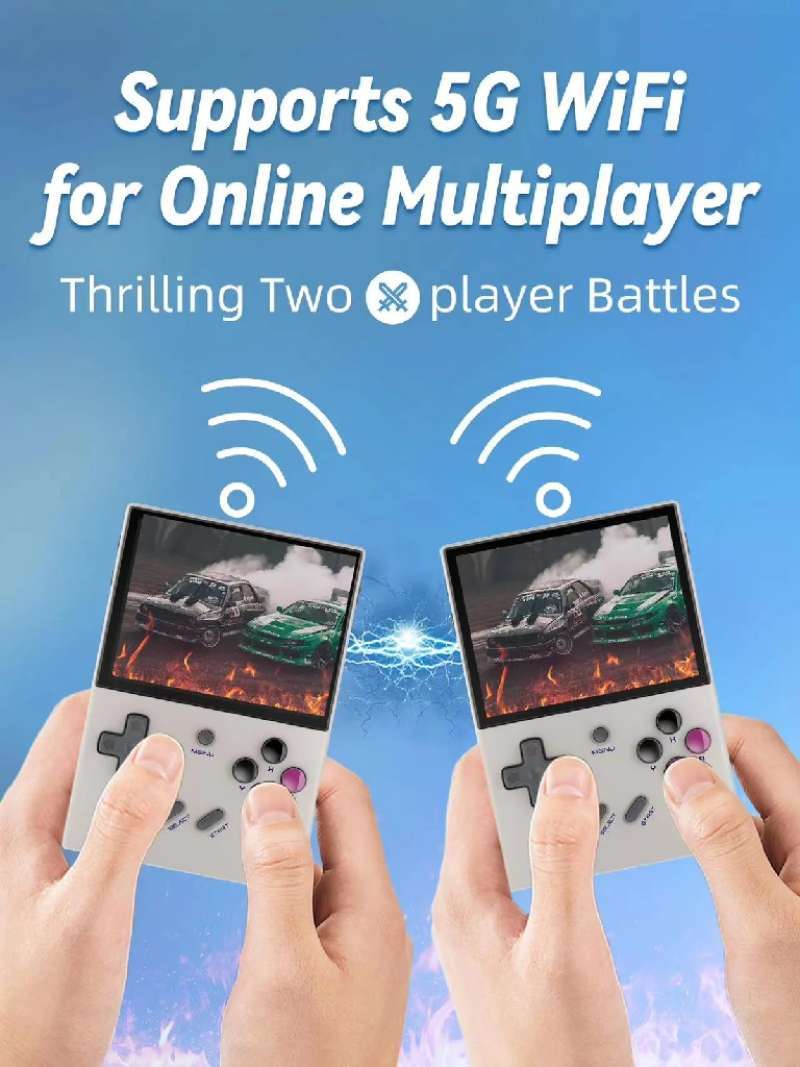 Jual ANBERNIC RG35XX PLUS 64GB - Emulator Retro Game Handheld Console ...