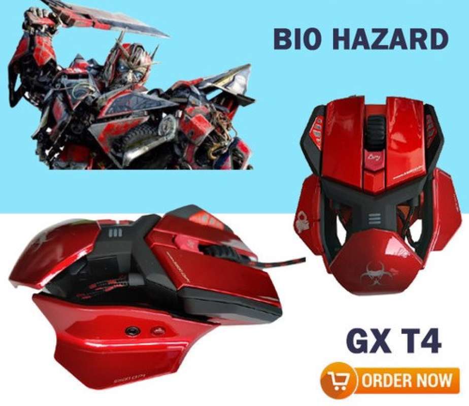 Jual Mouse For Gamers Vio-hazard Gx-t4 Pro Designed Di Seller K2c ...