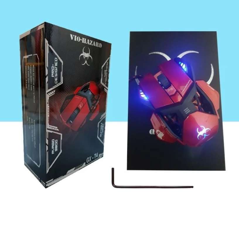 Jual Mouse For Gamers Vio-hazard Gx-t4 Pro Designed Di Seller K2c ...