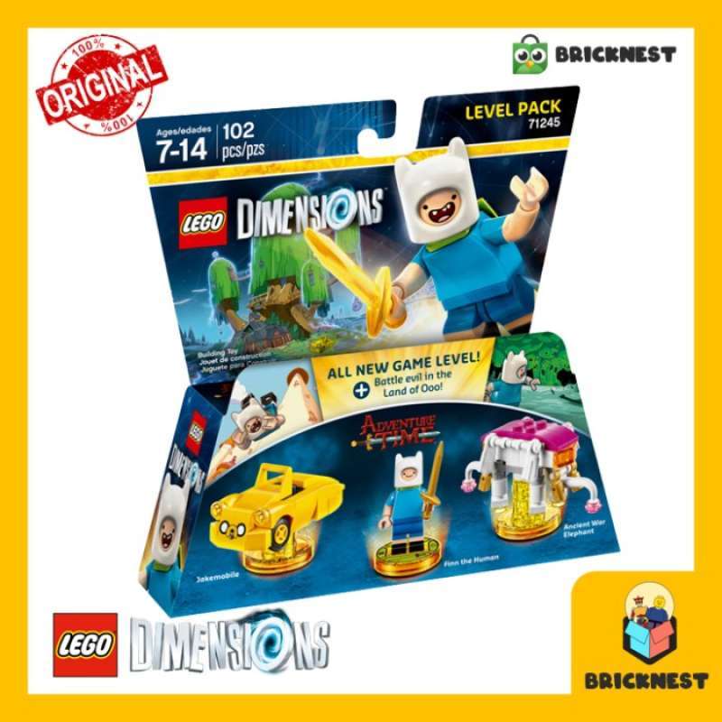 Promo Lego 71245 Dimensions: Adventure Time Finn Level Pack Diskon 50% ...