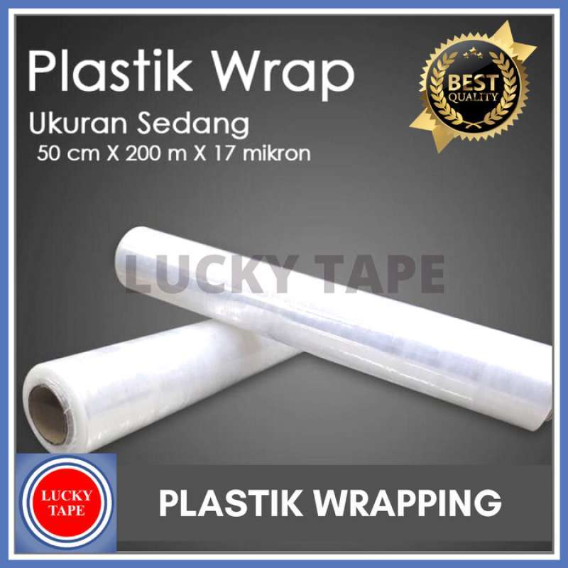 Promo Plastik Wrapping Lilit/wraping/stretch Film/reping Koper/50cm X ...