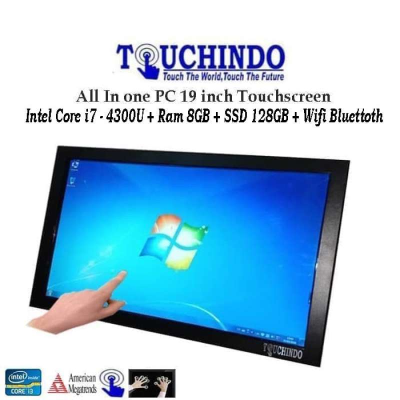 Promo All In One Pc I7 +8g+128gb Touchscreen 19 Inch Diskon 23% Di ...