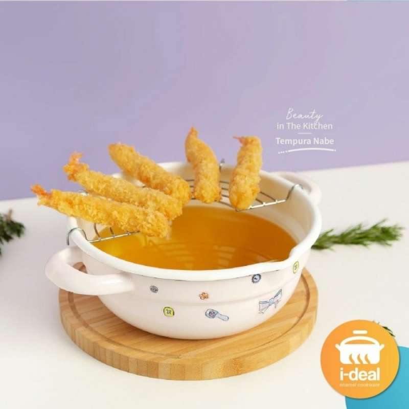Promo Chefina Beauty In The Kitchen Tempura Nabe Soft Pink 20 Cm Diskon ...