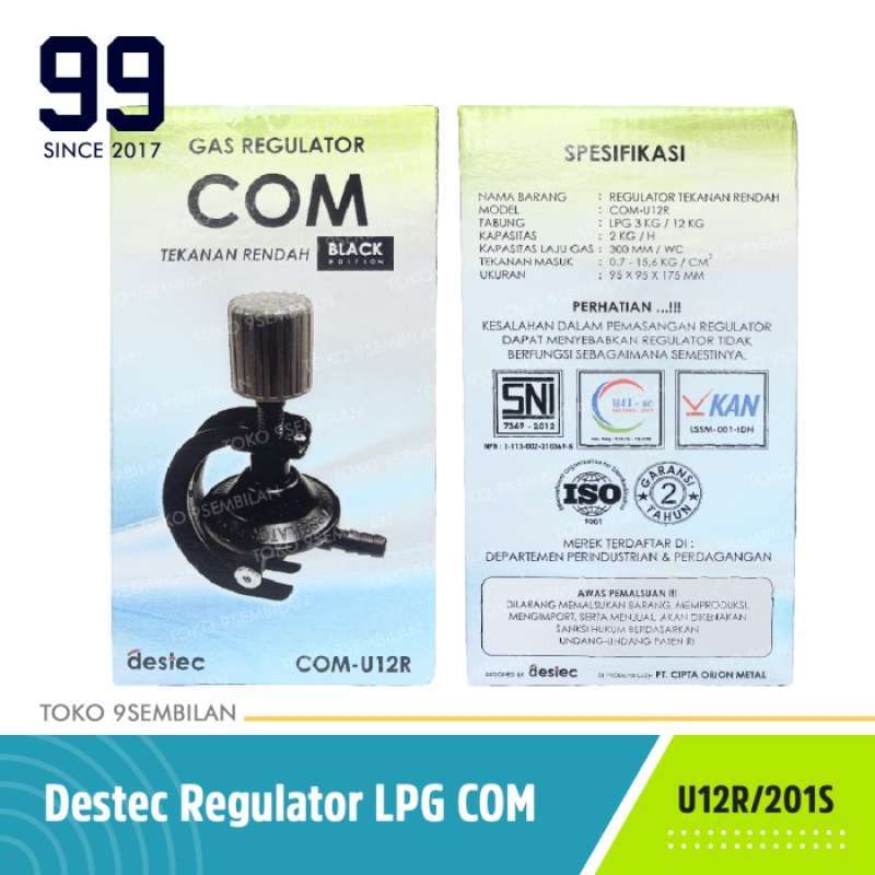 Promo Regulator Gas Lpg Destec Starcam 201s Nan Rendah 201-s Star Cam ...