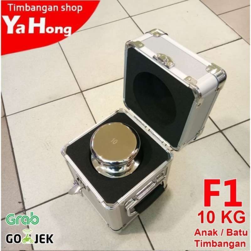 Promo Anak Timbangan Batu Timbangan Bandul F1 Series 10kg + Box Diskon 23% Di Seller Sentra ...