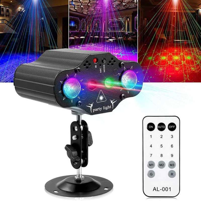 Jual Yunfa Lampu Proyektor Disco Waterproof Led Rgb 5v 10w With Remote ...