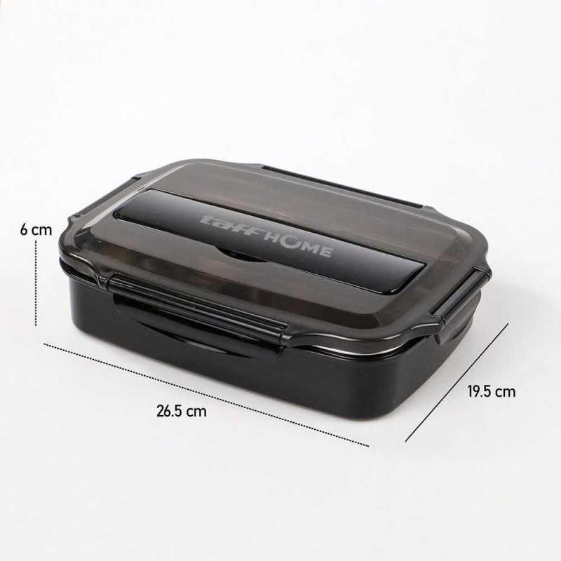 Jual Kotak Makan Lunch Box Stainless Steel 3 Grid 1l Ou1000 Tempat ...