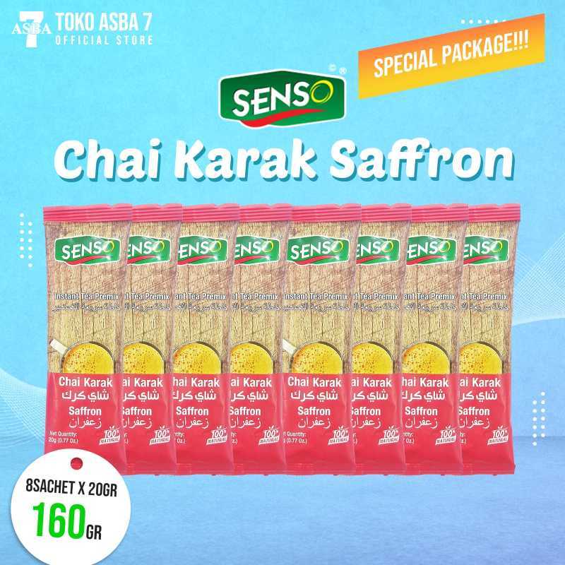 Jual Senso Chai Karak Saffron 20g X 8 Pcs Di Seller Toko Asba7 ...