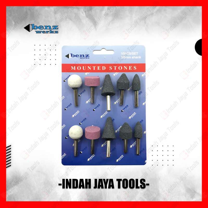 Promo Benz Mounted Stone Besar 6 Mm - Batu Gerinda Mini Mata Tuner ...