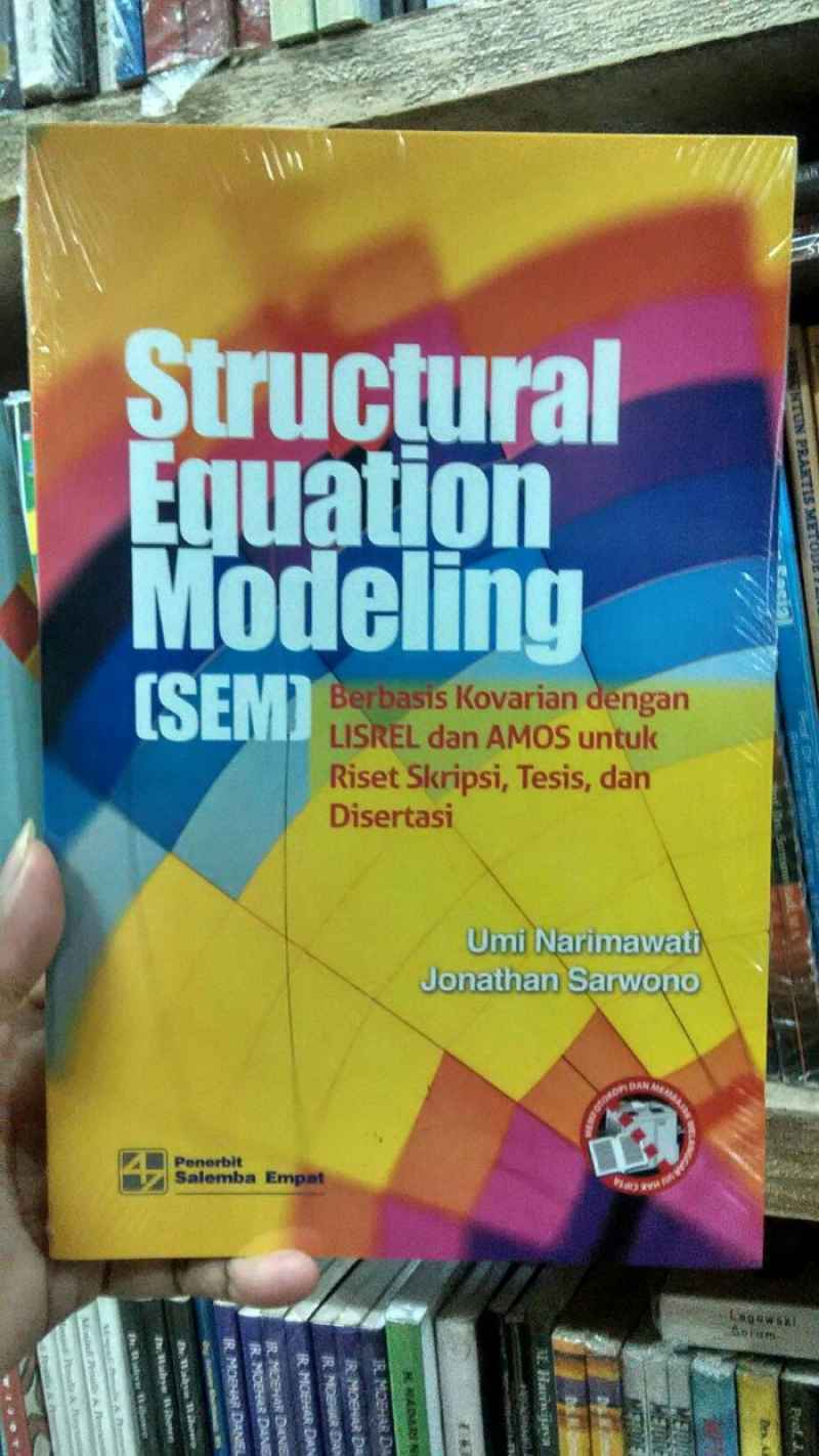 Promo Structural Equation Modelling Sem Diskon 23% Di Seller Anjangsana ...