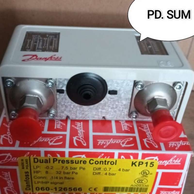 Promo Pressure Control Danfoss Kp 15 Auto/manual Diskon 23% Di Seller ...
