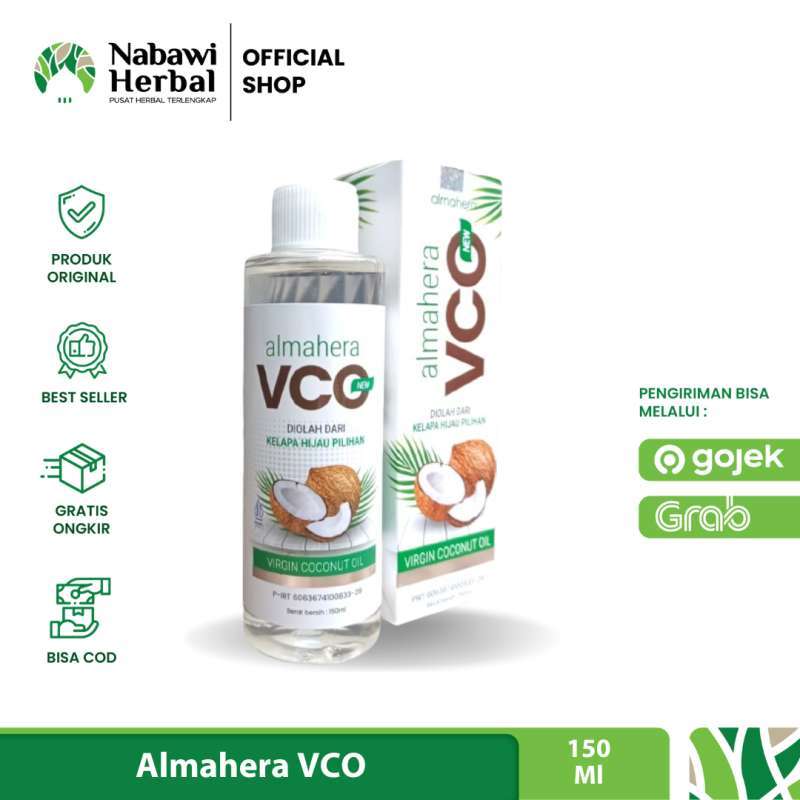 Jual Almahera - Minyak Kelapa Ijo Vco Coconut Oil Premium 150ml Di ...