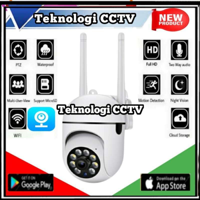 Jual Ip Camera Cctv V380 Smart Wifi 8mp Colorvu Terbaru - Cctv+64gb Di ...