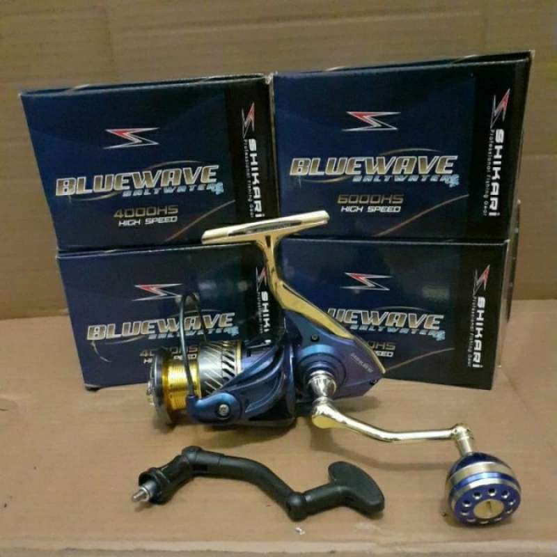 Jual Reel Shikari Bluewave 1000-6000hs Alumunium Body Power Handle Di Seller Kingyo - Cengkareng ...