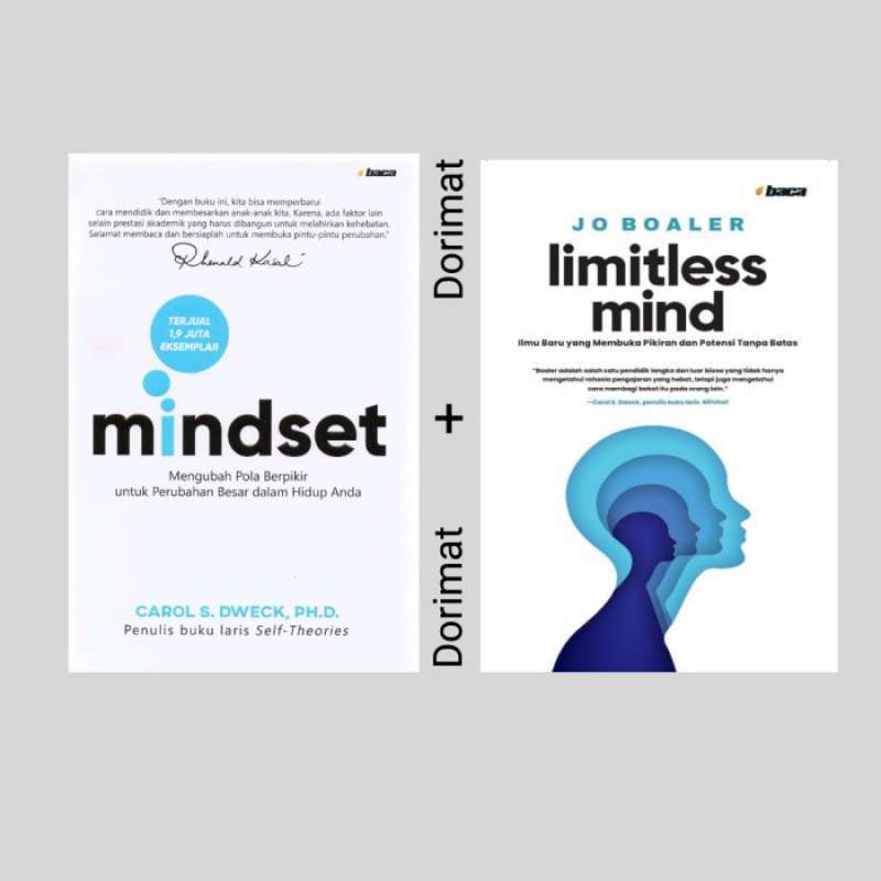 Promo (paket Buku) Limitless Mind Jo Boaler Dan Mindset Carol S. Dweck Ph.d. Diskon 23% Di ...