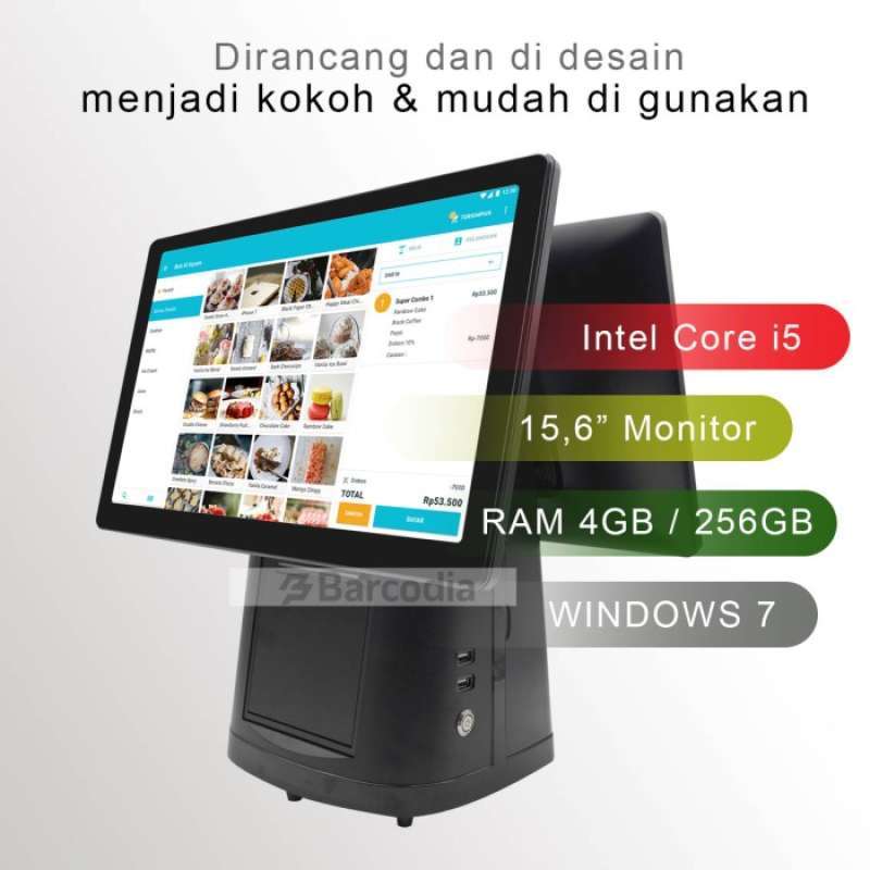 Promo Sale Mesin Kasir Pc Pos All In One Dual Monitor I5 Touchscreen Iware X293 - Windows Diskon ...