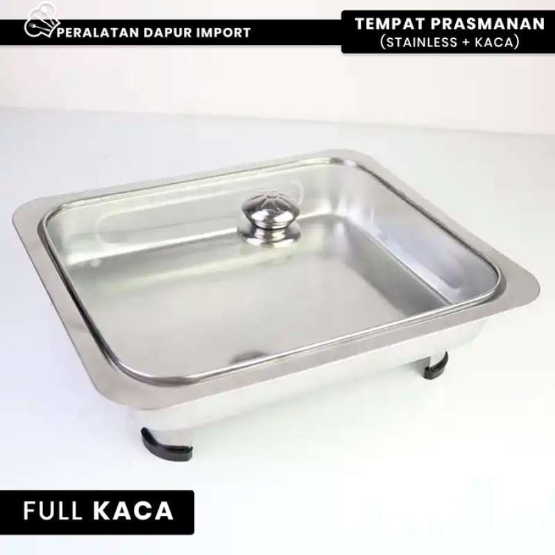 Jual Tempat Makan Saji Panci Prasmanan Fast Food Tutup Kaca Di Seller ...