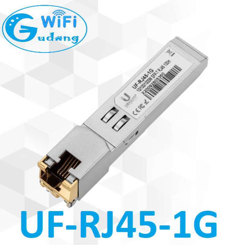 Promo Ubiquiti U Fiber Sfp Transceiver Module Rj45 Uf-rj45-1g Diskon 23 ...