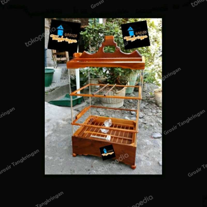 Jual Sangkar Pleci Replika Diamond Tiang Stainlees Finishing//ambrukan ...