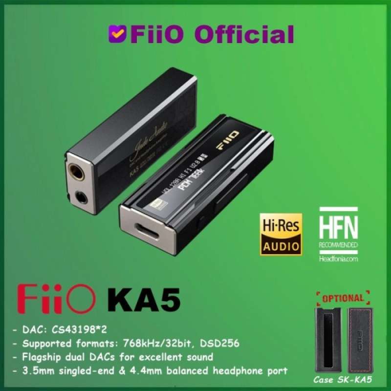 Promo Fiio Ka5 Ka 5 Portable Dac And Headphone Amp Amplifier Diskon 23% Di Seller Ryoma Store ...